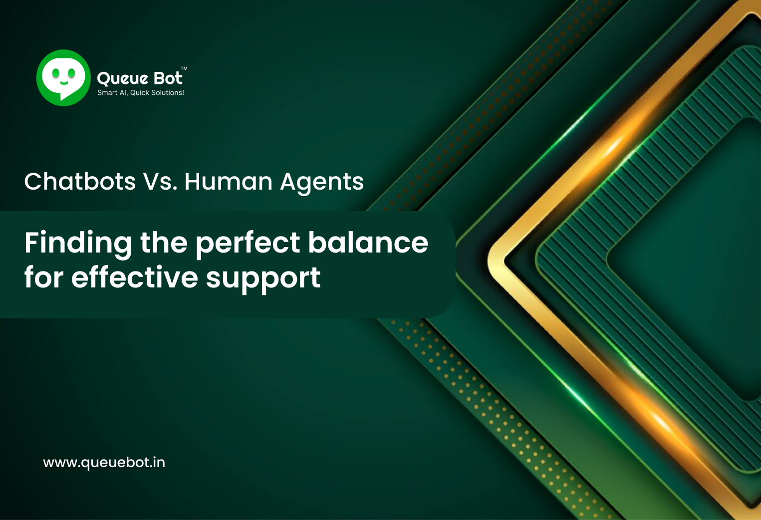 Chatbots vs. Human Agents: Finding the Perfect Balance for Effective Support – Queue Bot